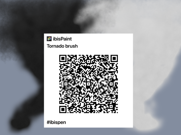 Tornado brush by Cloud and snow - ibisPaint