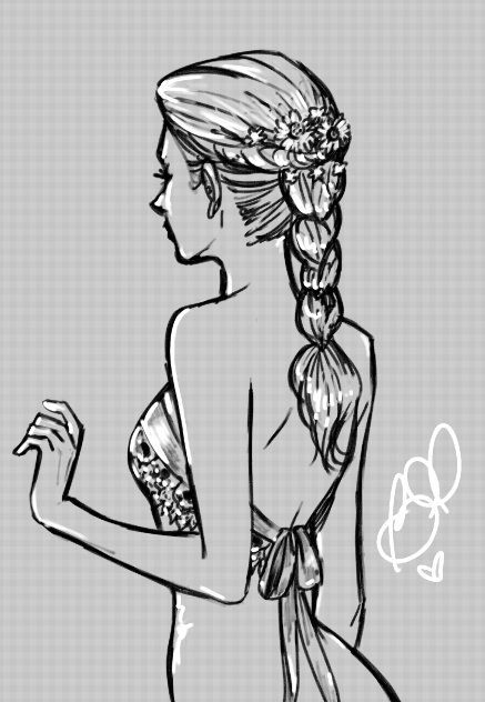 Braided Bride - ibisPaint