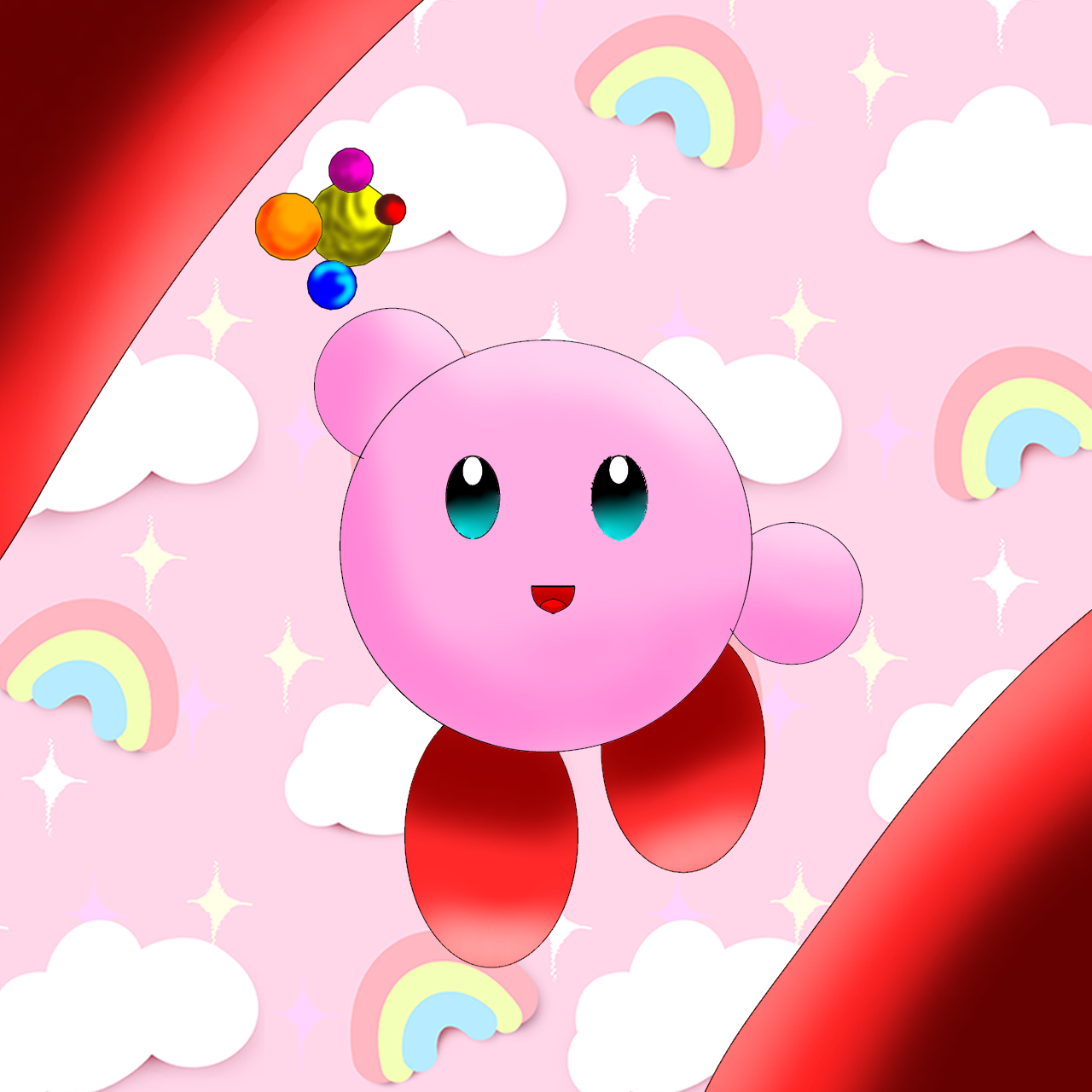 Kirby hello Kirby you so cute💖2 - ibisPaint
