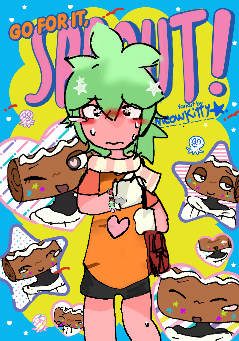 go fot it sprout!!🍓🧁🍥(dandysworld) - ibisPaint