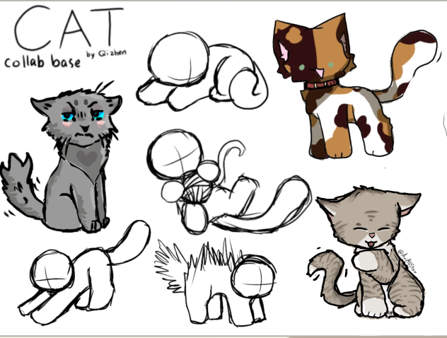 Cat collab! - ibisPaint