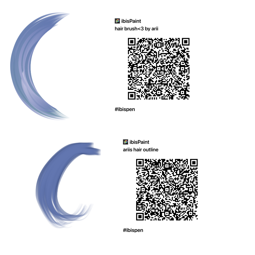 hair brushes for u - ibisPaint