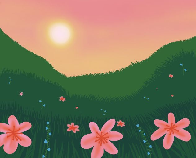 Hills 🌄 - ibisPaint