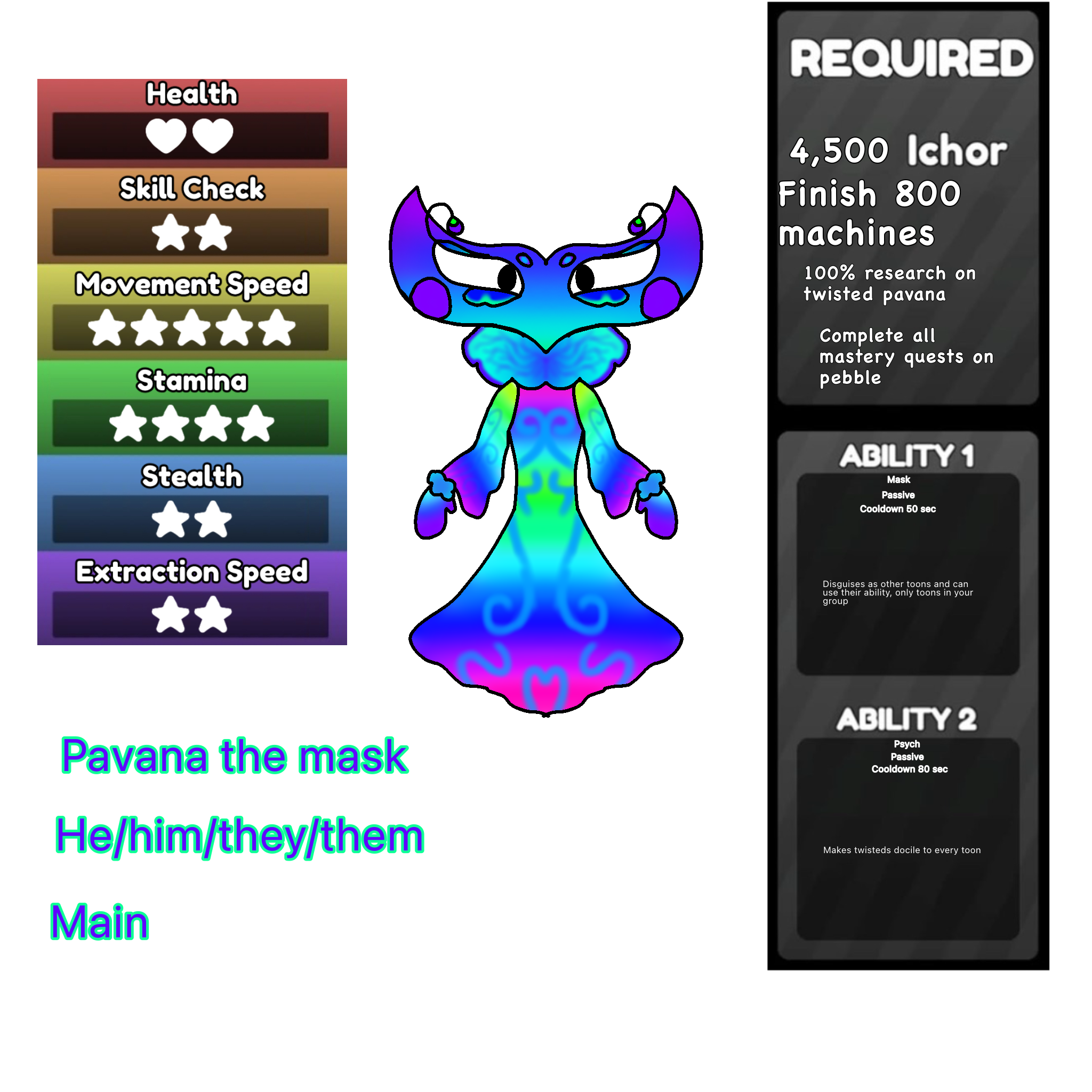 Pavana the mask - ibisPaint