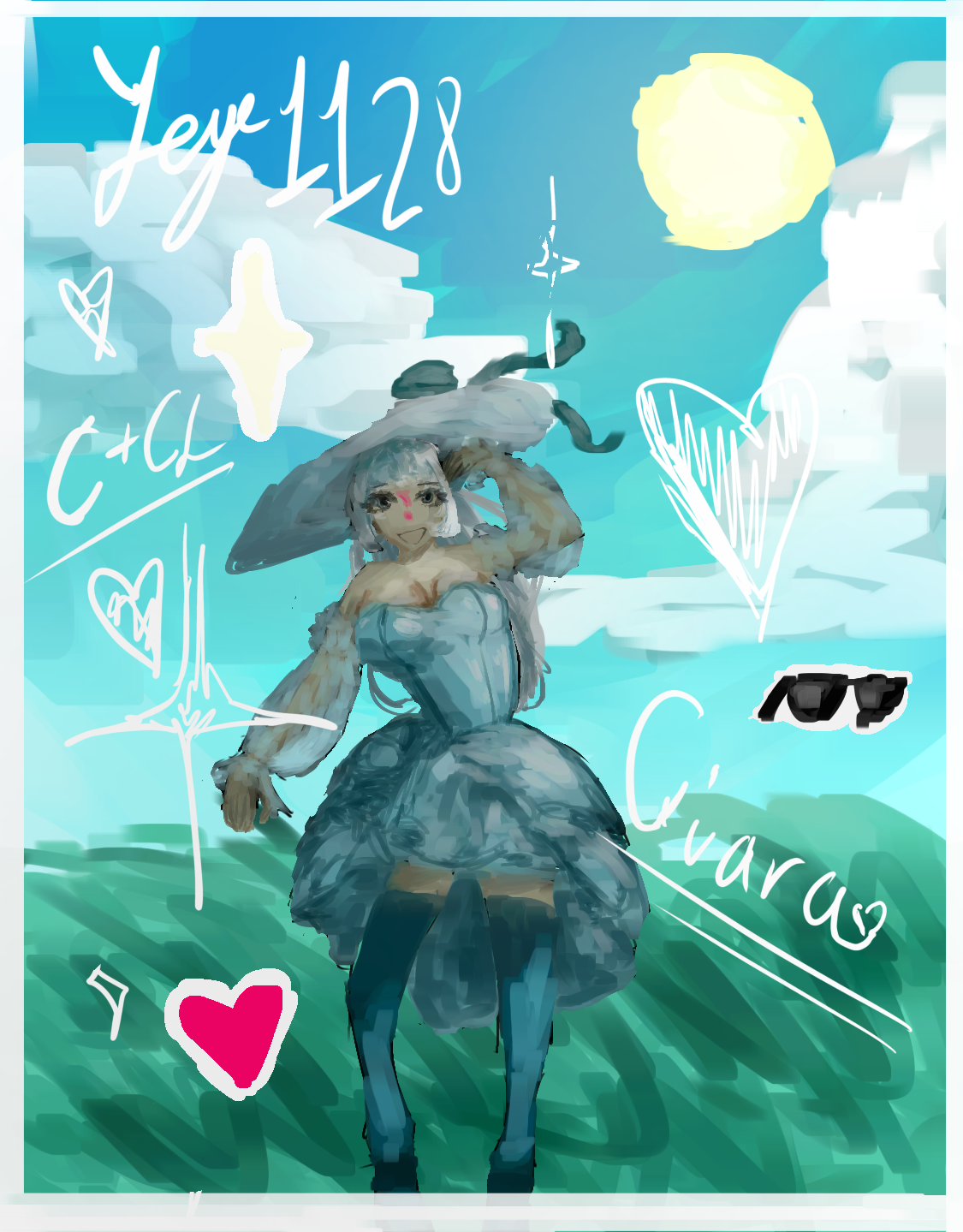 Ciara after disaster - ibisPaint