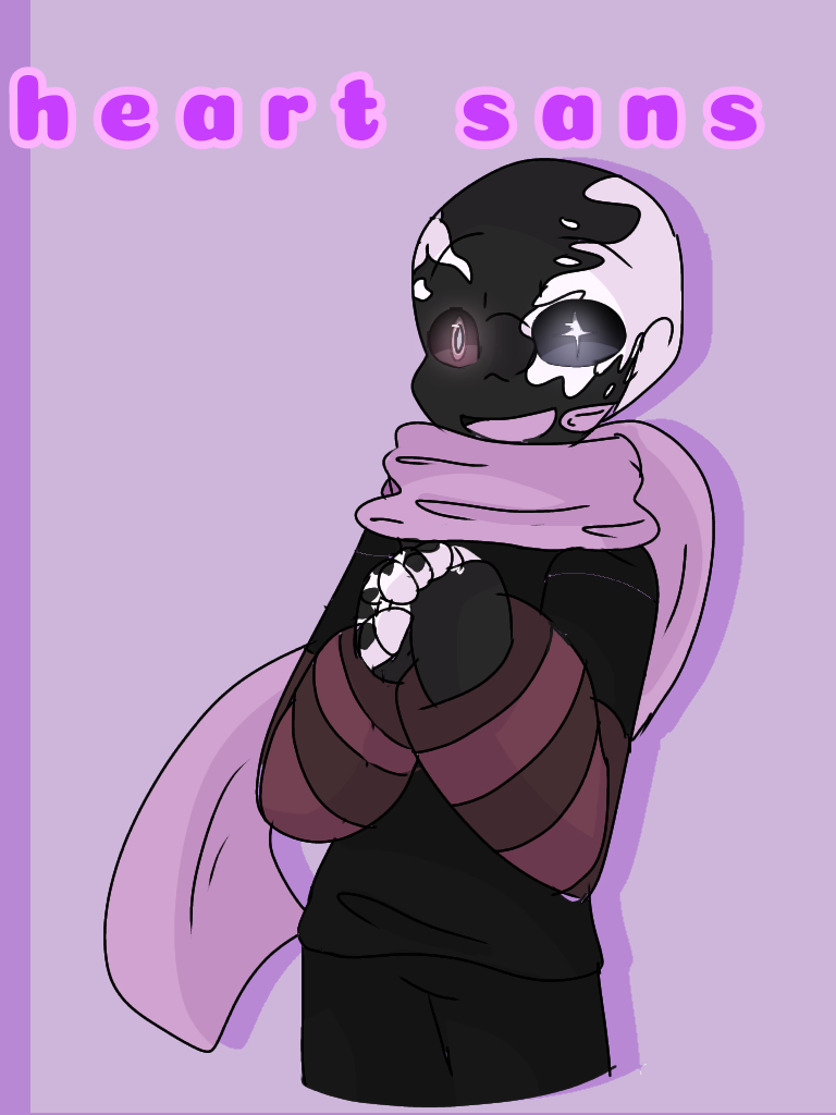 sans Oc Heart sans art request - ibisPaint