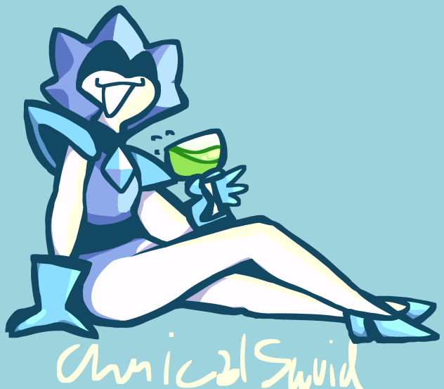 Giga Queen Deltarune ! - ibisPaint