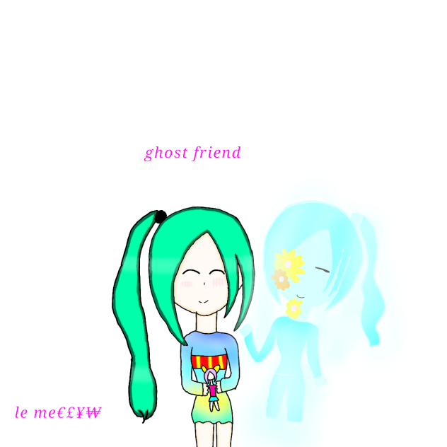 ghost friend - ibisPaint