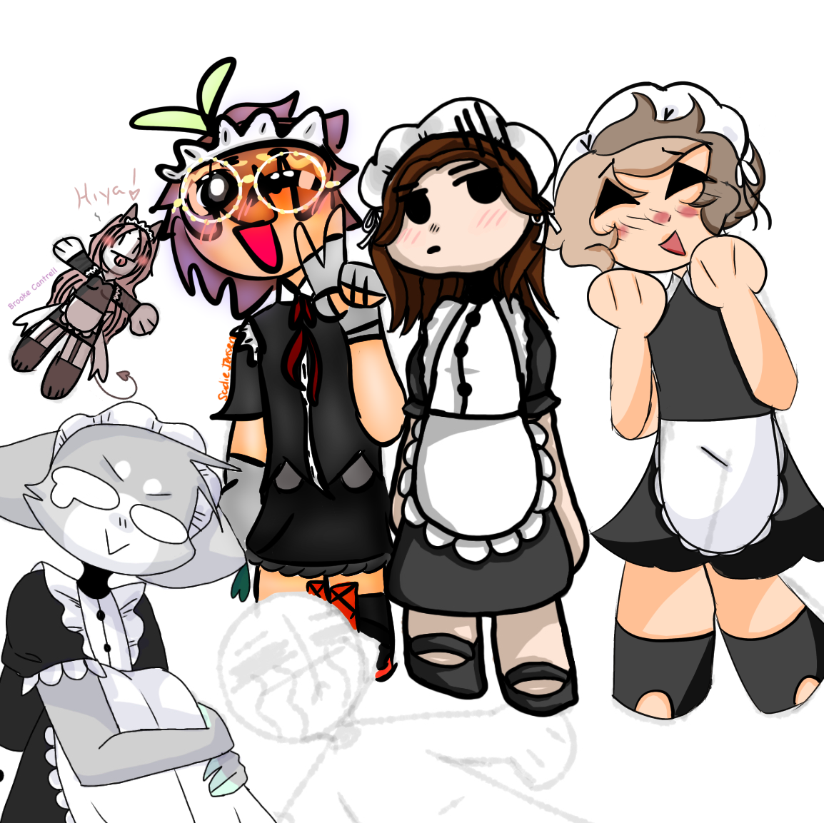 Maid Collab - ibisPaint