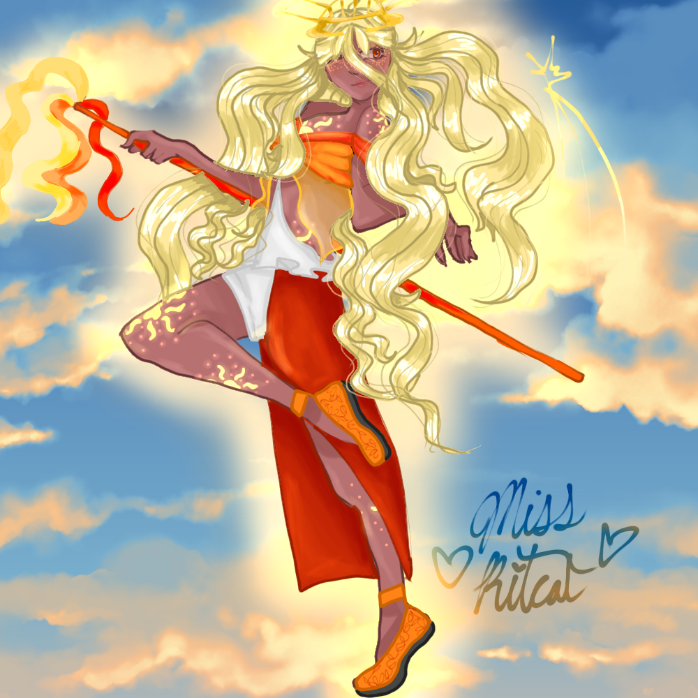 Sun Goddes - ibisPaint