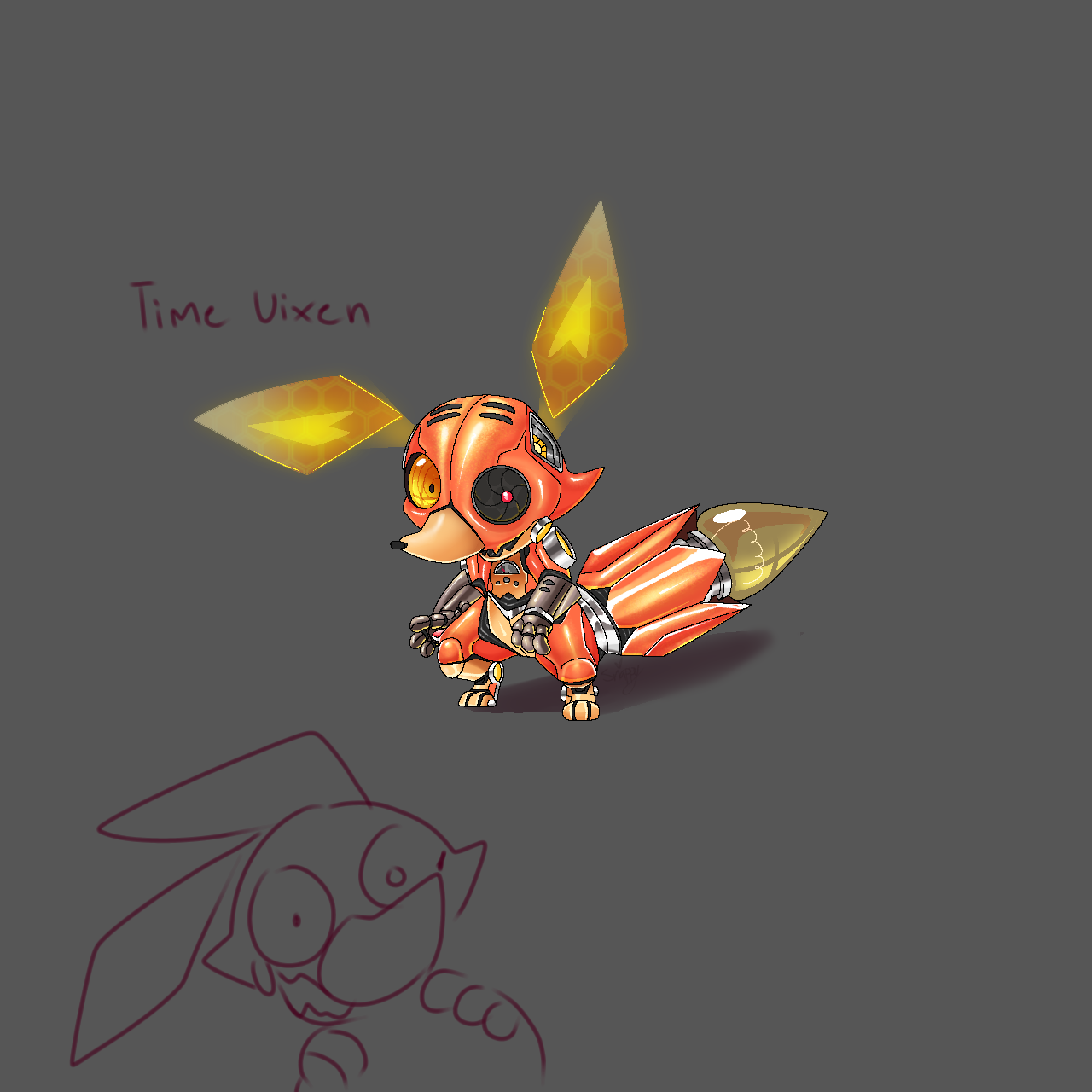 Paradox fox - ibisPaint