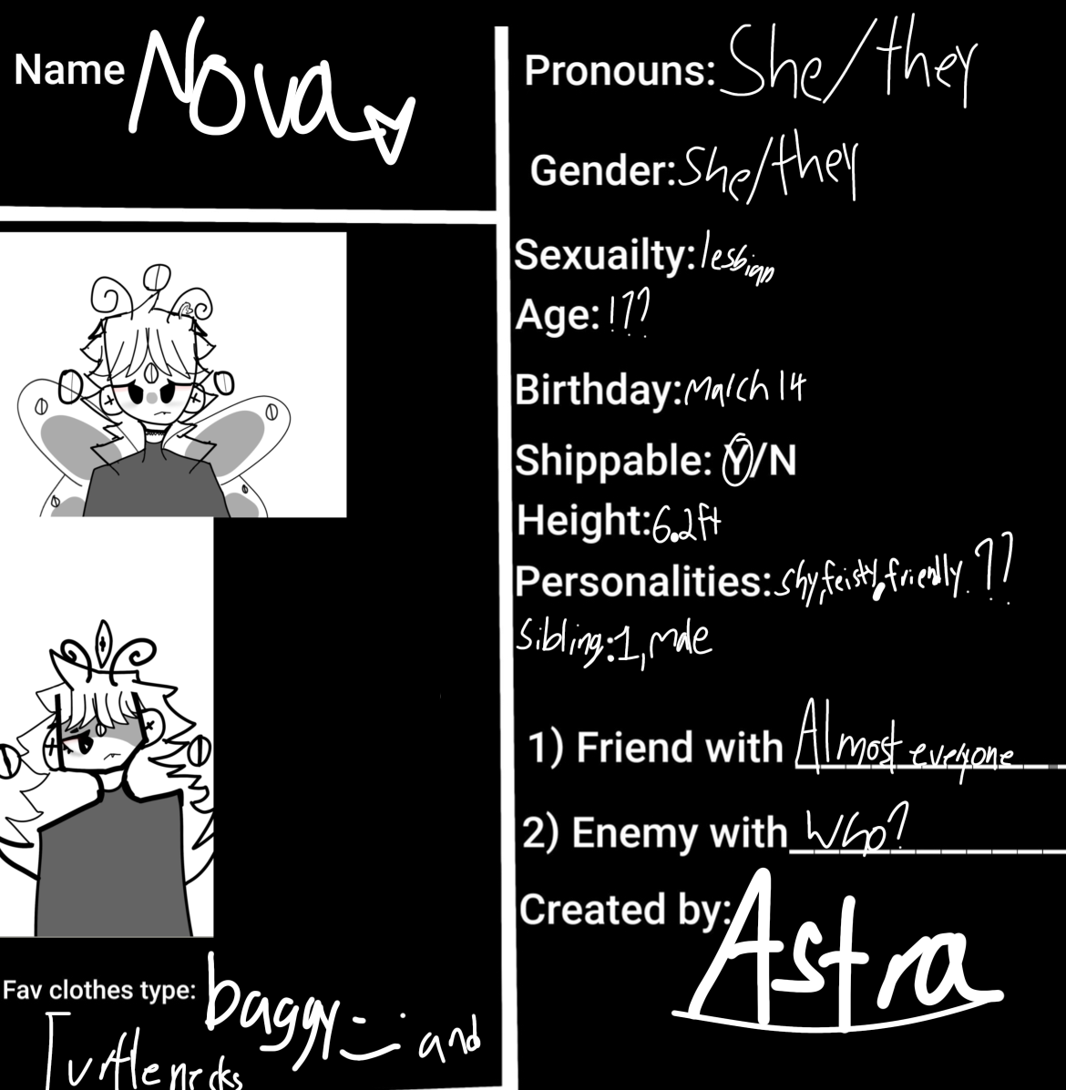 About Nova(I FINALLY NAMED HER!) - ibisPaint