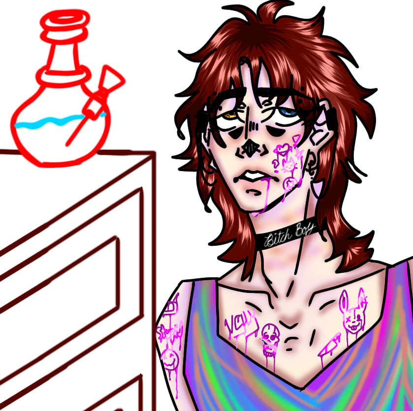 don't drink the bong water - ibisPaint