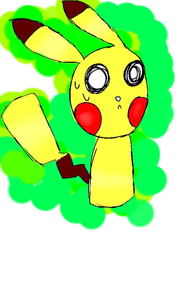 Derpy Pikachu - ibisPaint