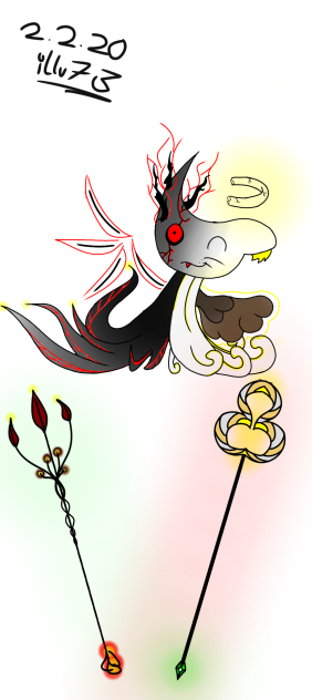 the angel-devil-dingi - ibisPaint