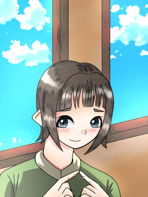 Young boy - ibisPaint