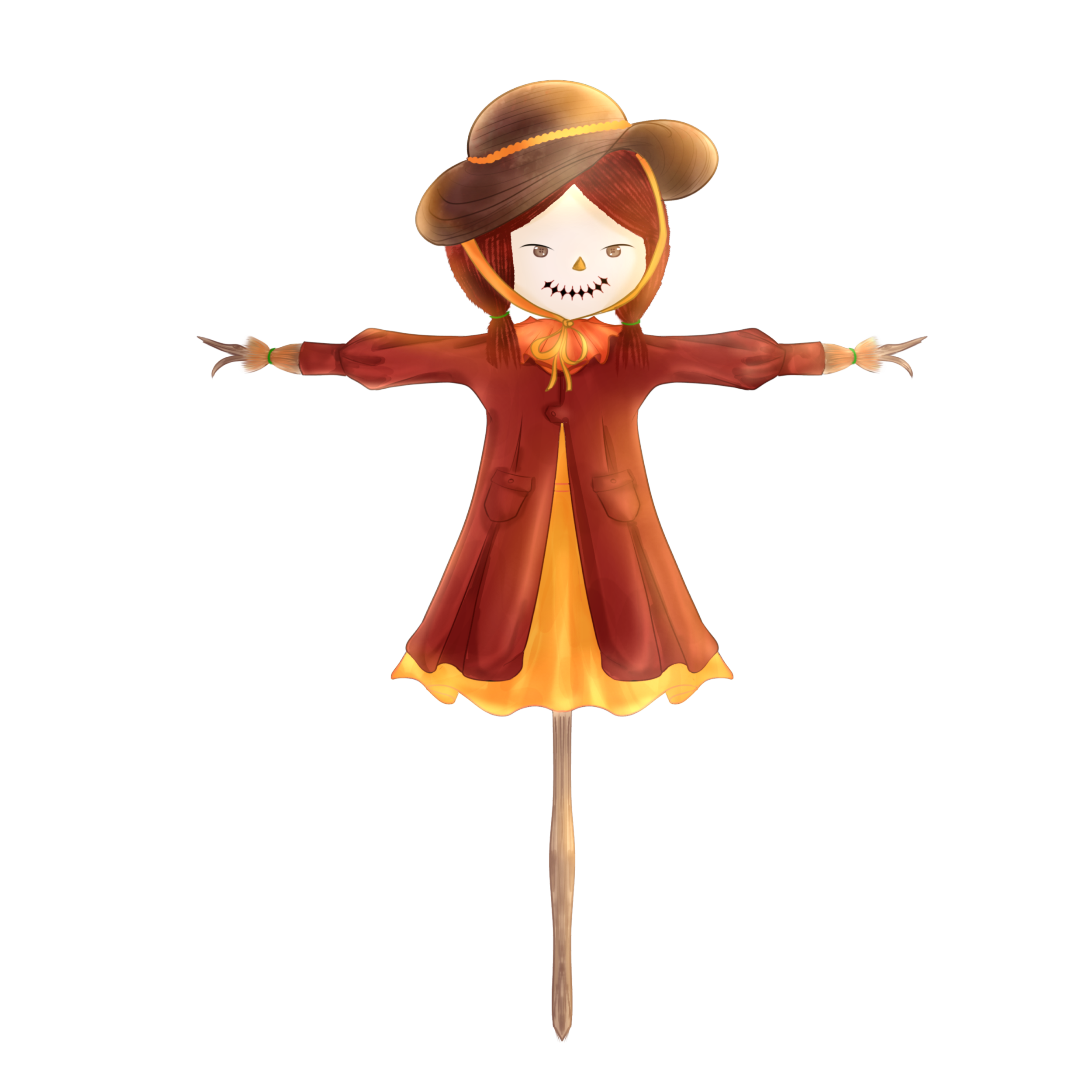 Maiden Scarecrow - ibisPaint