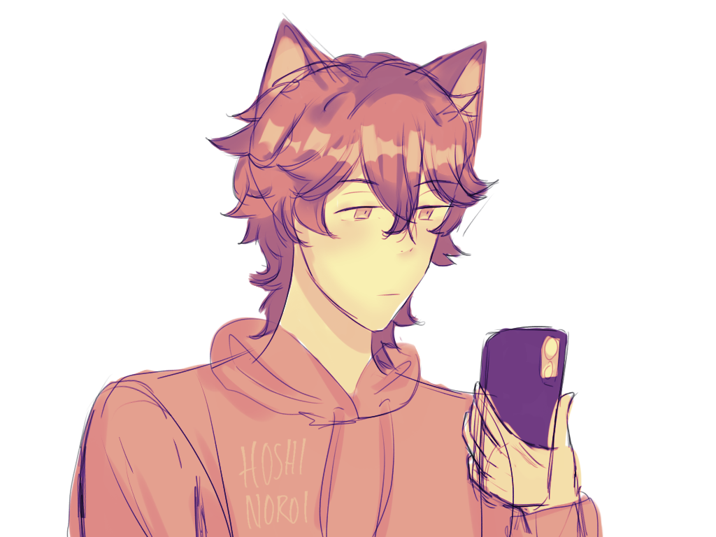 An angry catboy~ ! [OC] [Test] - ibisPaint