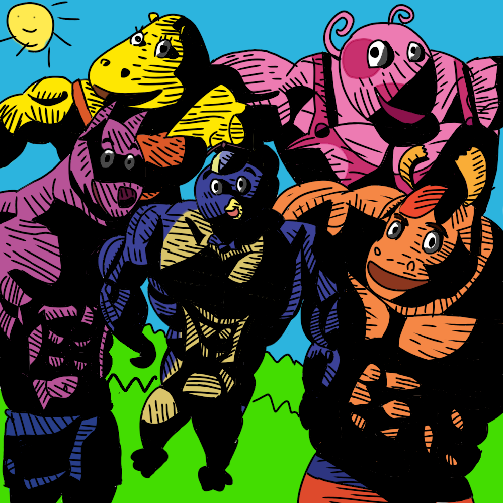 los Backyardigans - ibisPaint