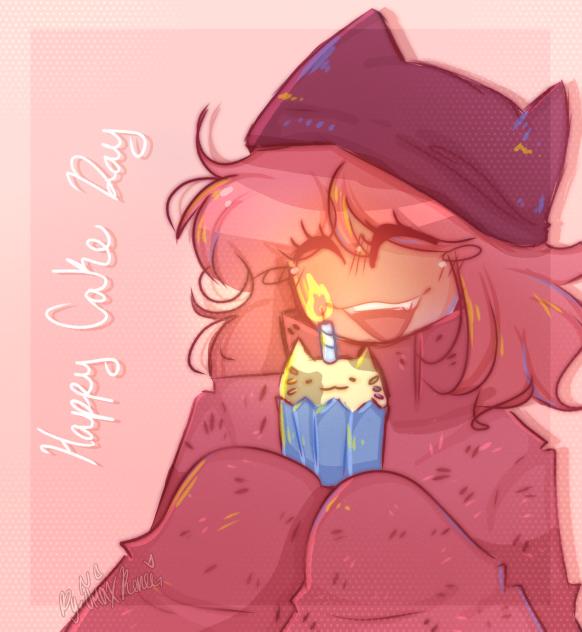 Happy cake day robin!!! - ibisPaint