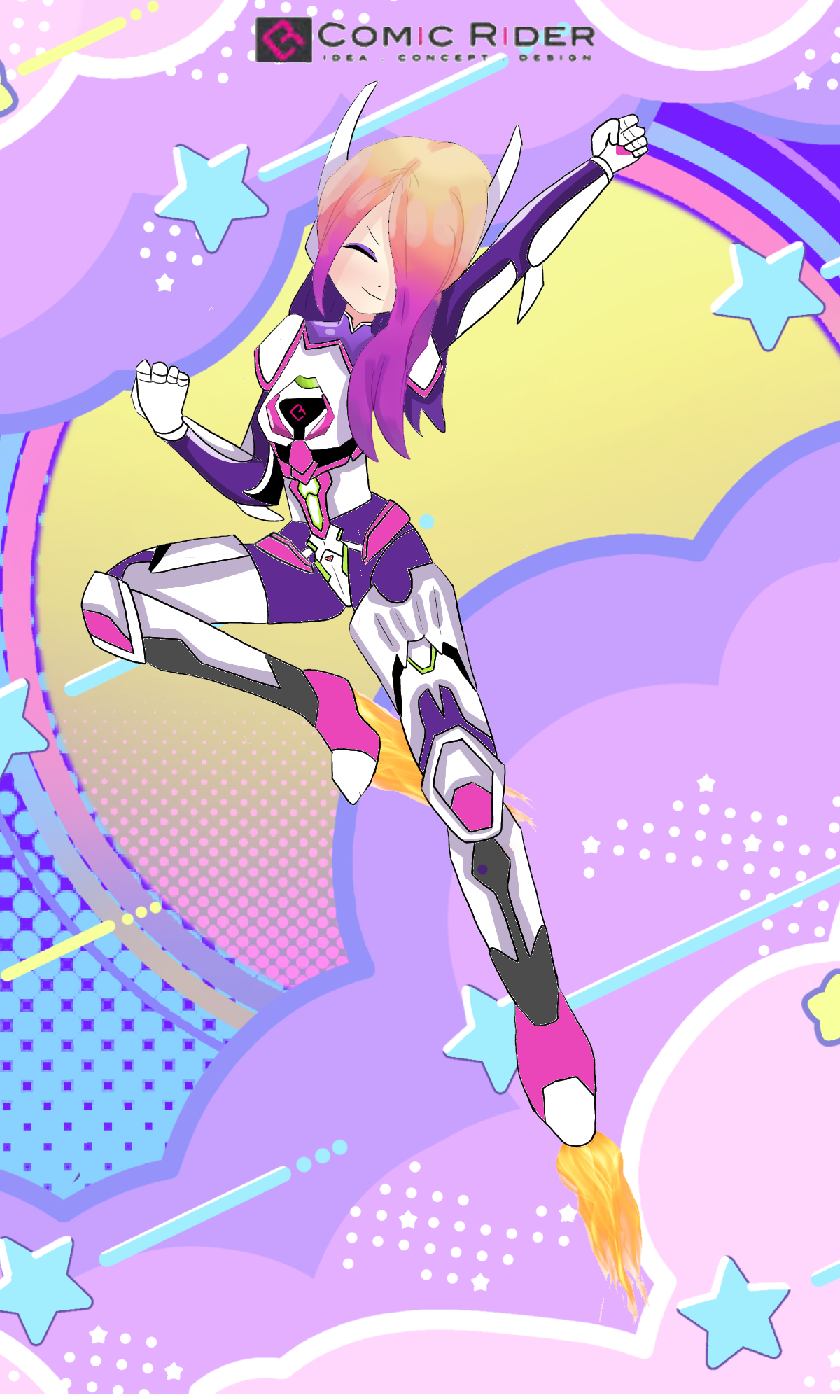 COMIC RIDER - ibisPaint