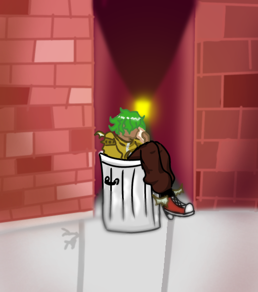 Dumpster kid - ibisPaint