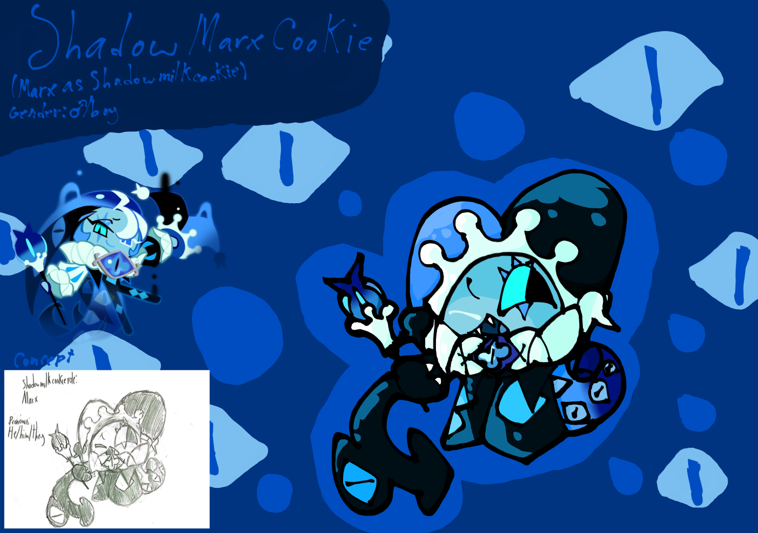 Shadow Marx cookie - ibisPaint