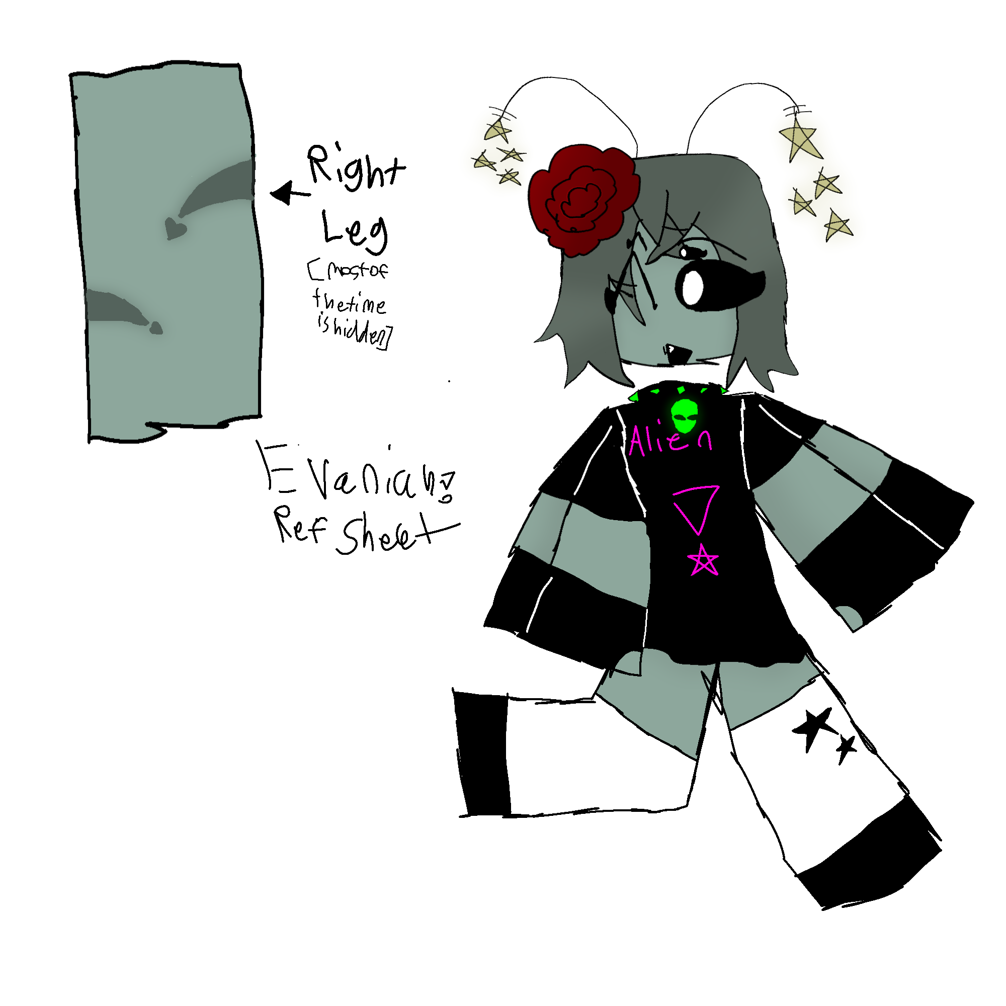 First ref sheet - ibisPaint