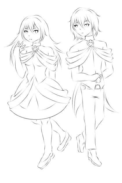 Queen Jeko & King Jeko - ibisPaint