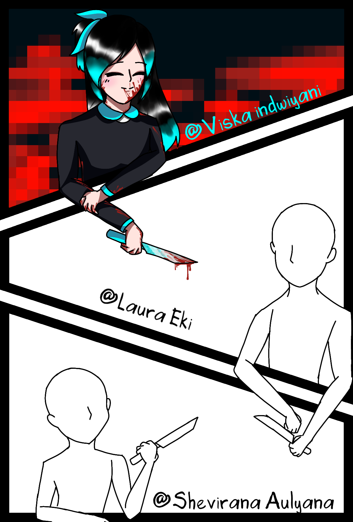 best friends collab - ibisPaint