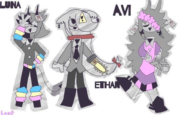 The top 3 Alice haters (my charakters ;3 - ibisPaint