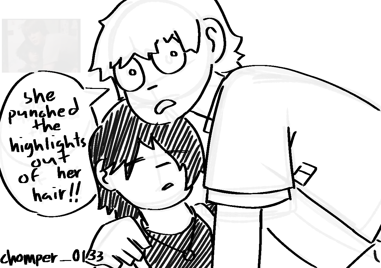 that one part from scott Pilgrim - ibisPaint