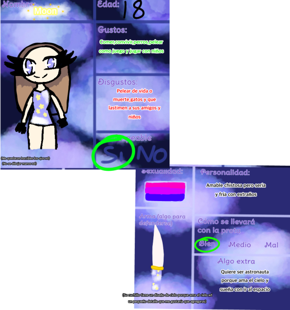 Ficha para perla moon - ibisPaint