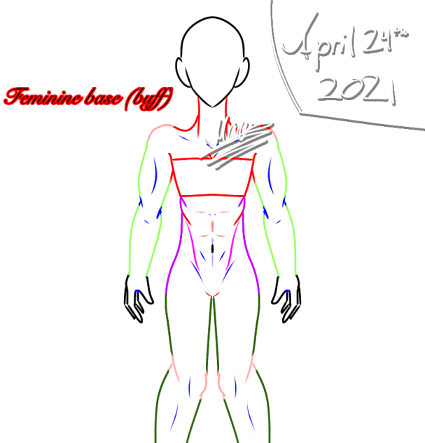 Buff feminine base - ibisPaint