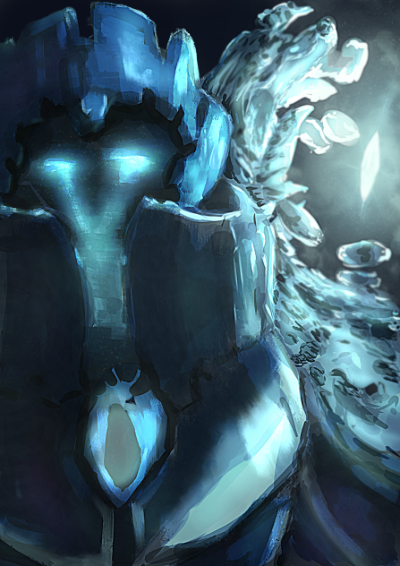 Ice Golem - ibisPaint