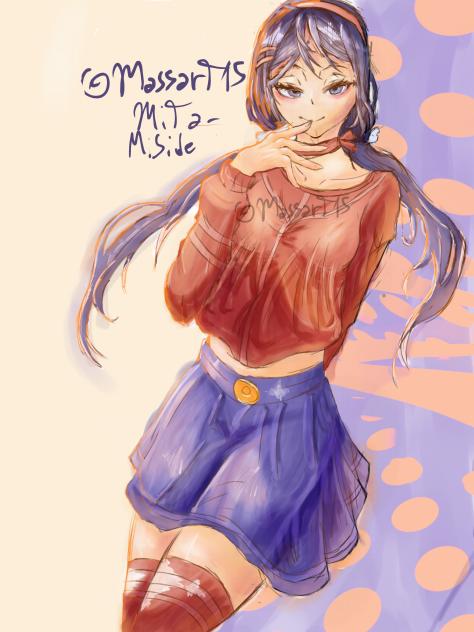 Mita from Miside fanart!!! - ibisPaint