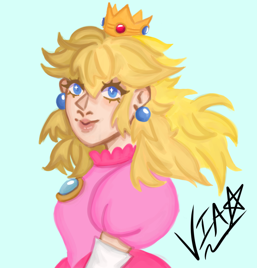 Princess Peach - ibisPaint