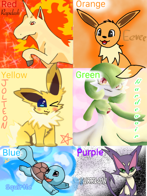 Pokemon Color Collab - ibisPaint