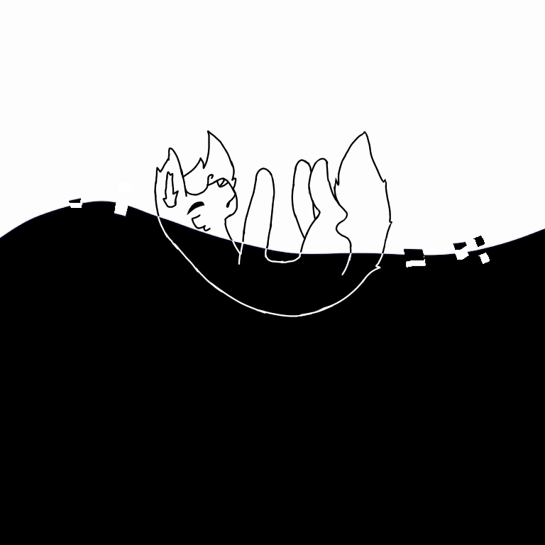 falling into darkness (Redraw) - ibisPaint