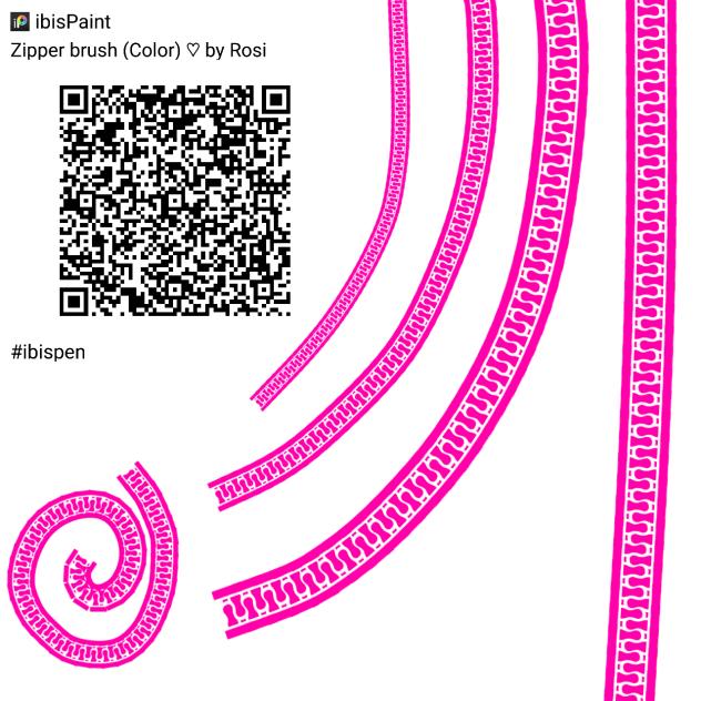 zipper brushes - ibisPaint