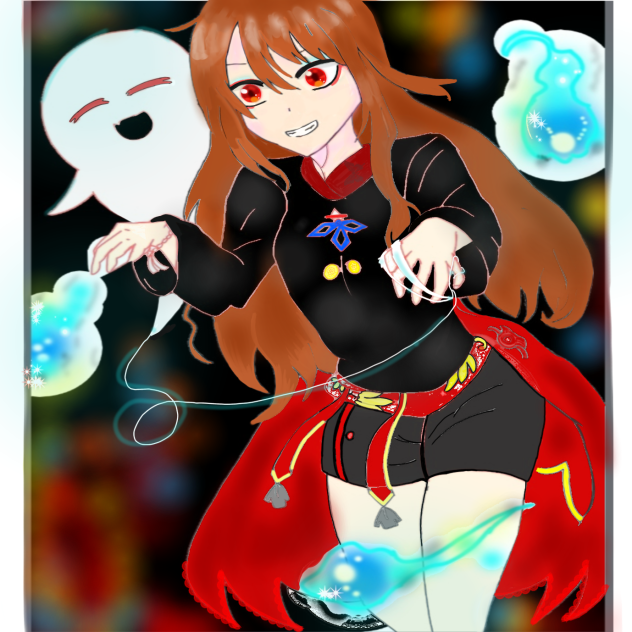 mi versión Hu Tao - ibisPaint