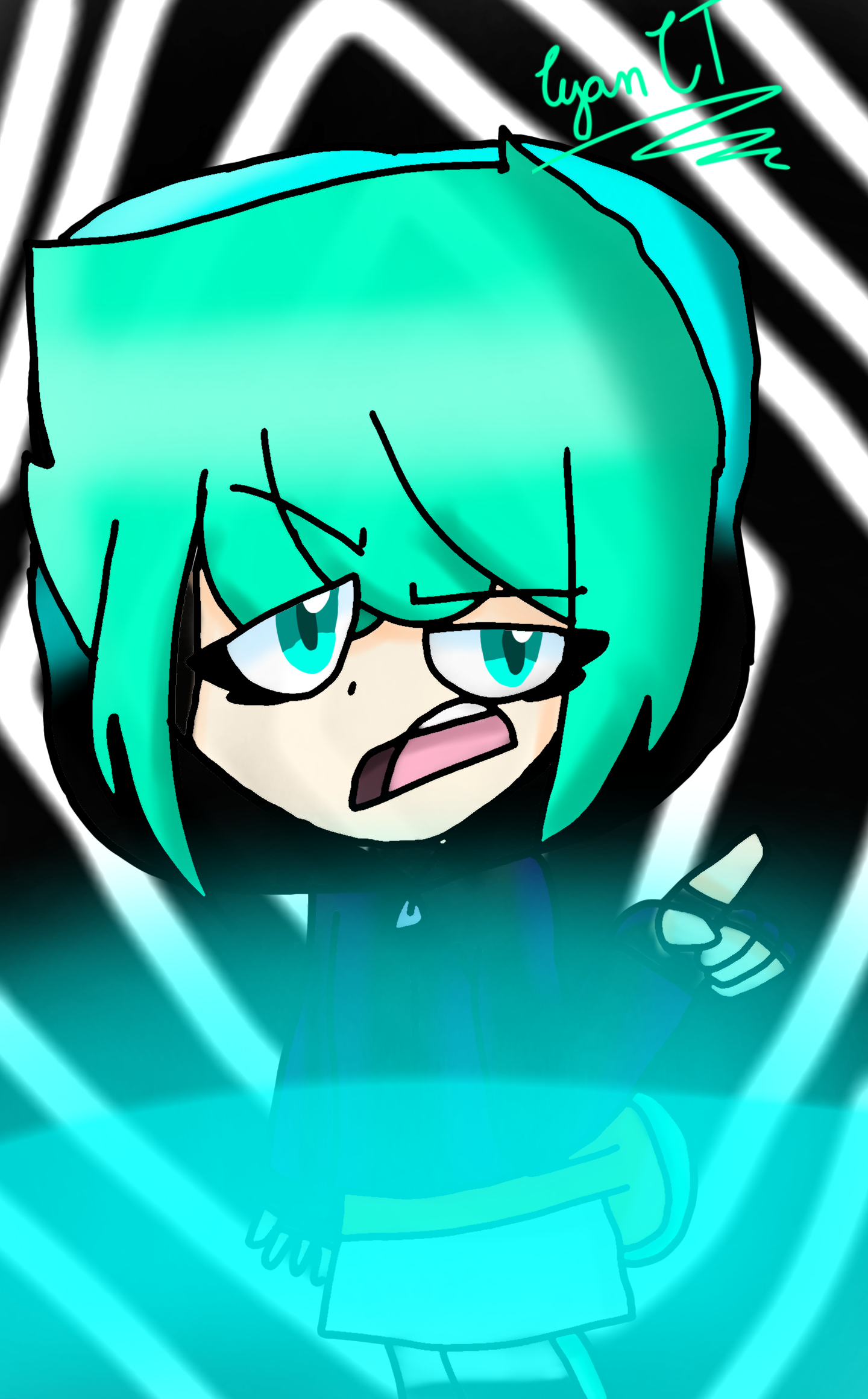 Cyan CT My AU - ibisPaint