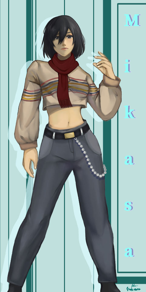 Mikasa Ackerman - ibisPaint