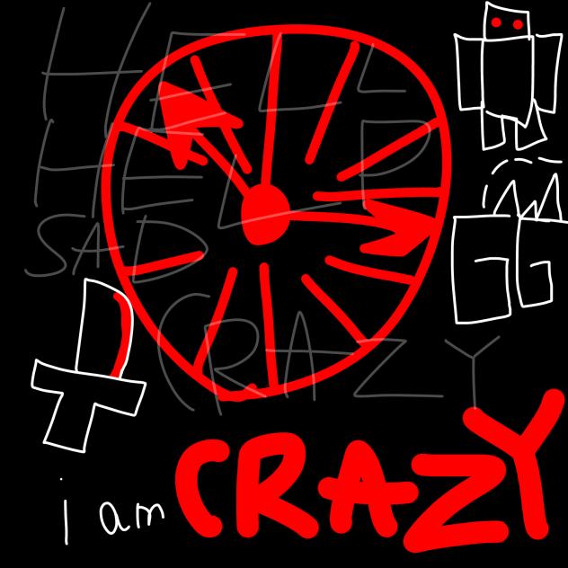 I AM CRAZY - ibisPaint
