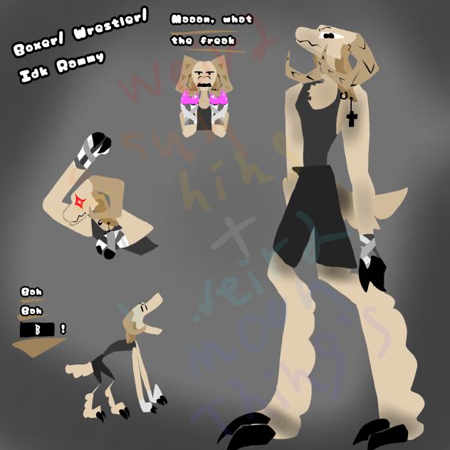Boxing or Wrestler AU Rammy - ibisPaint