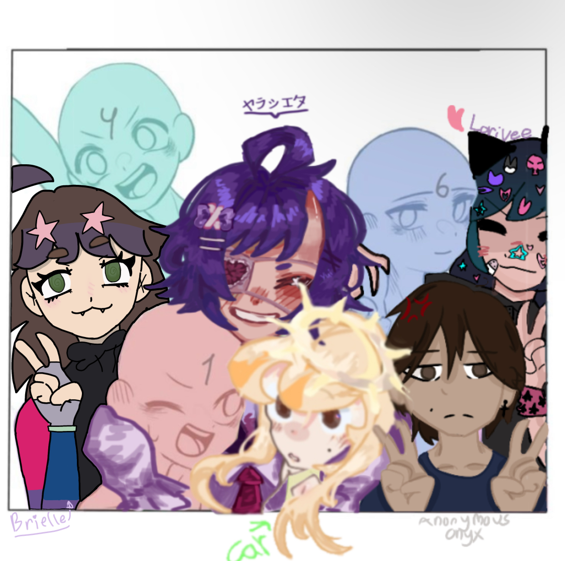 Group Photo Collab - ibisPaint
