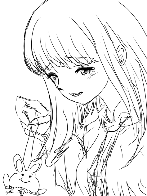 無題427線画 - ibisPaint