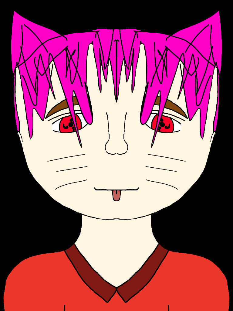 menina gata uchiha - ibisPaint