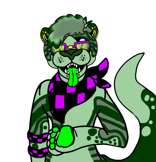 Venomous The Otter Redraw - ibisPaint