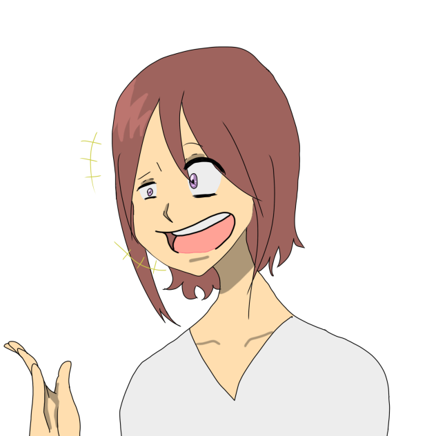 Laughing anime - ibisPaint